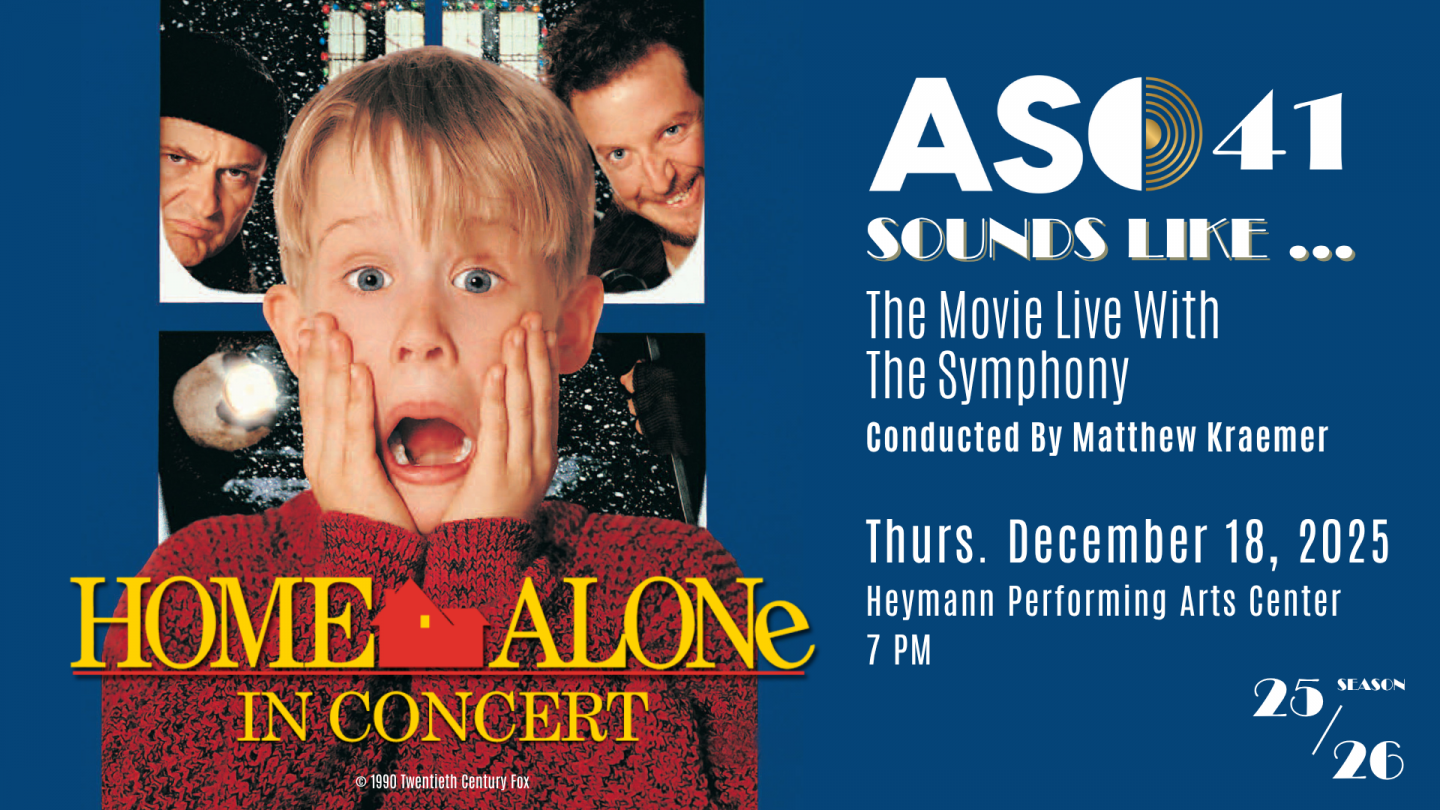 Program Home Alone In Concert | Acadiana Symphony Orchestra ...